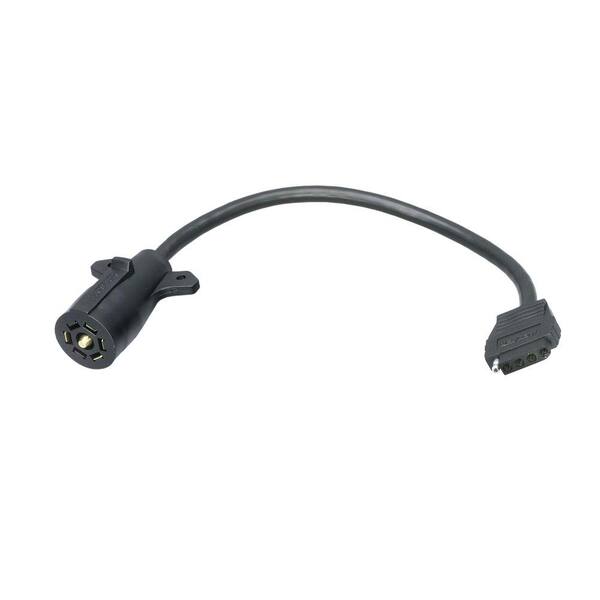 Wesbar 18 in. 7-Way Blade to 5-Flat Wire Adapter 707250 - The Home Depot