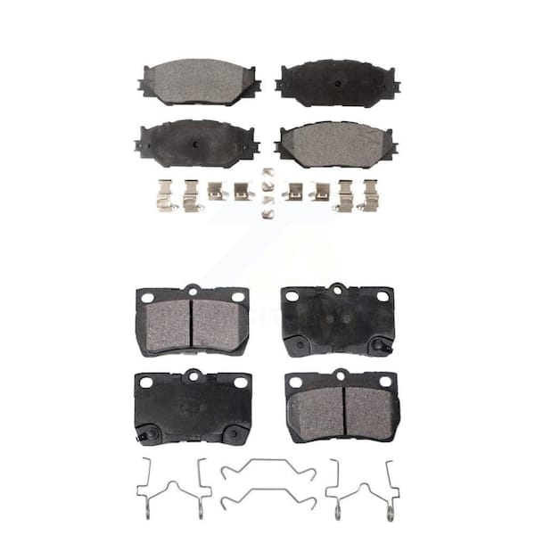 TEC Front Rear Ceramic Brake Pads Kit For Lexus IS250 KTC-100091 KTC ...