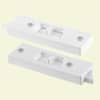 Prime-Line White Vinyl Vertical Hung Sliding Window Lock (2-pack) F ...