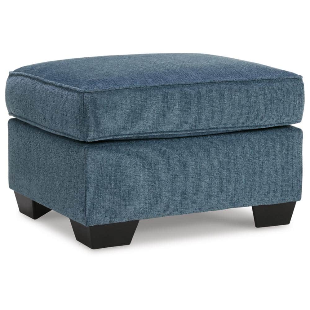 Signature DESIGN BY ASHLEY Cashton Blue Polyester Rectangle Accent ...