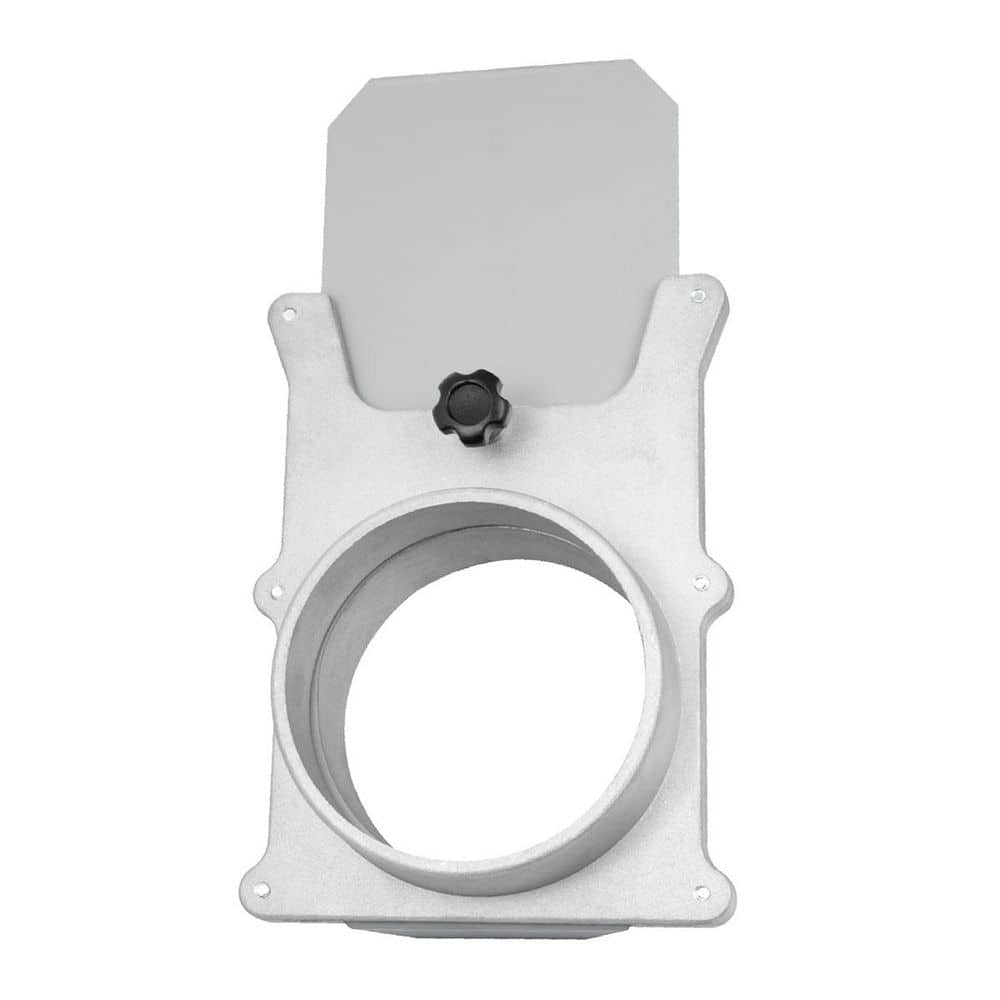 ‎POWERTEC 4 in. Aluminum Blast Gate for Vacuum/Dust Collector, Dust ...