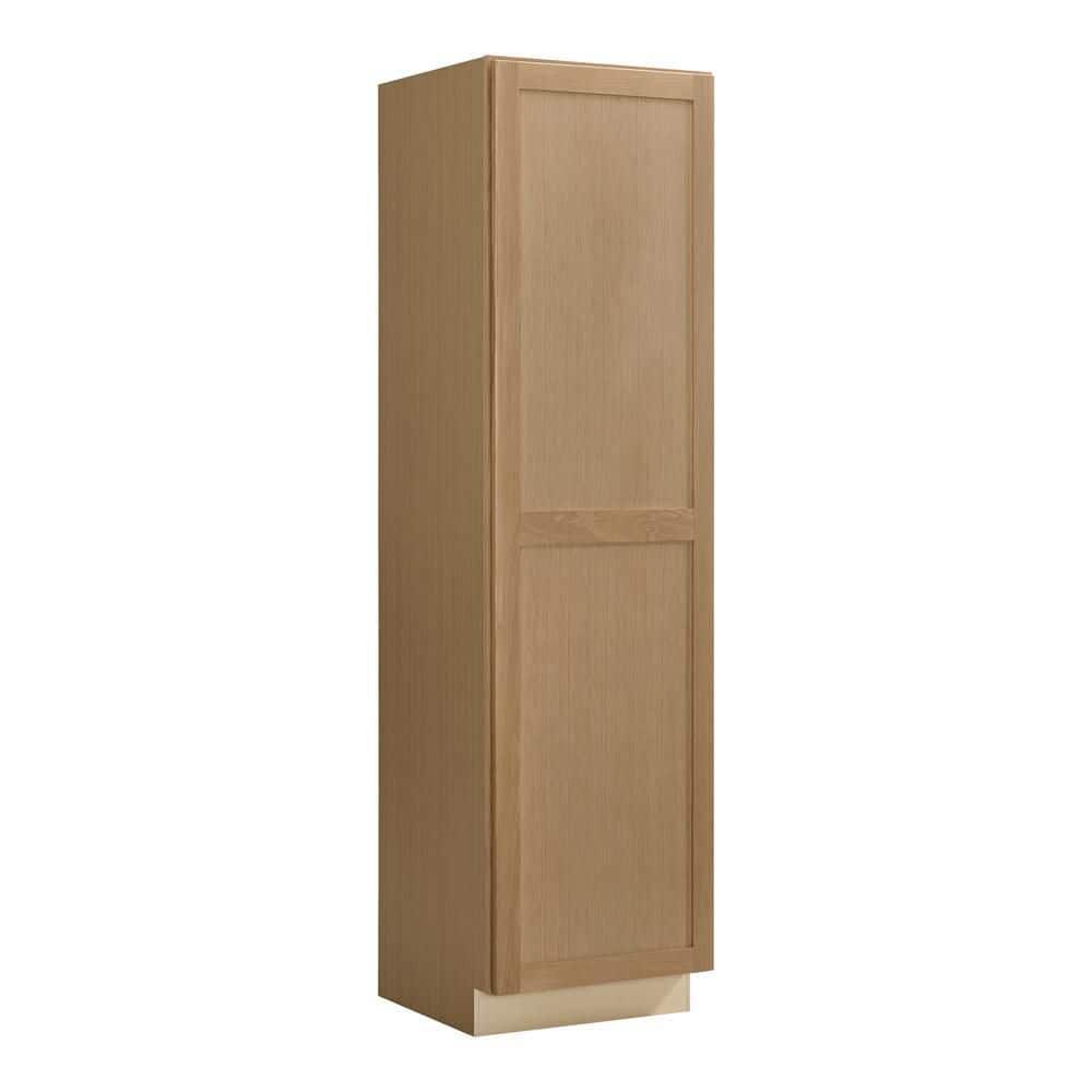 Hampton Bay Avondale 24 in. W x 90 in. H x 24 in. D Ready To Assemble Plywood Shaker Utility ...