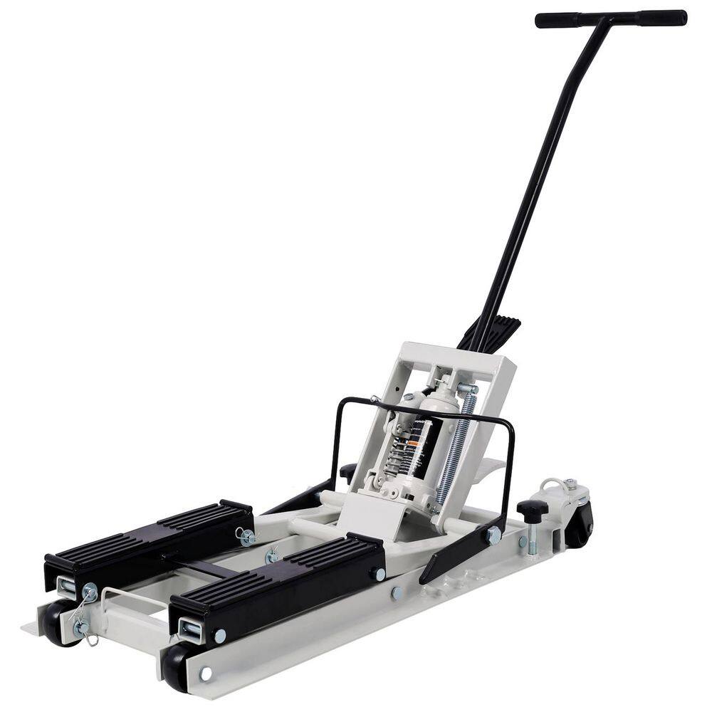 Damodpoy 1500 LBS Capacity Gray Hydraulic ATV & Motorcycle Jack with 4 ...