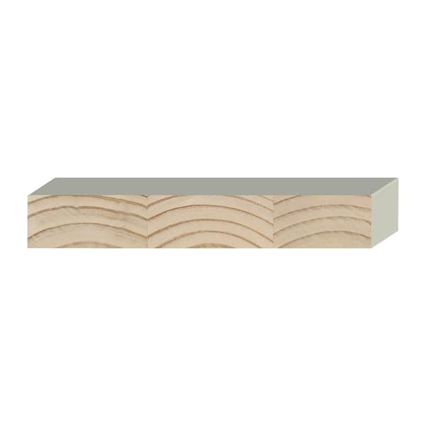 2 in. x 10 in. x 16 ft. S1S2E Pressure-Treated Primed Pine Lumber Board ...