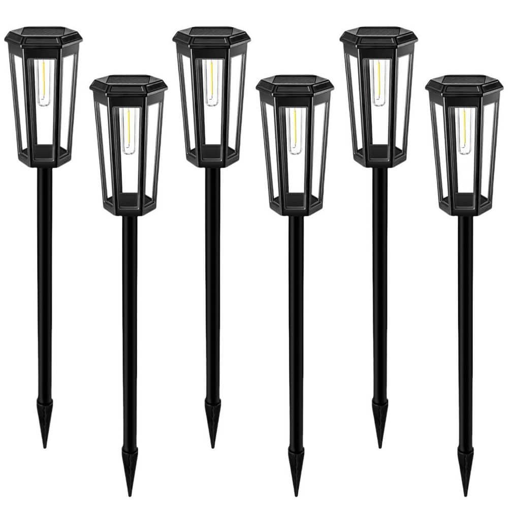 KOAOEIRS 20-Lumens Black 3000K Warm White Garden Lights,Outdoor Dusk to ...