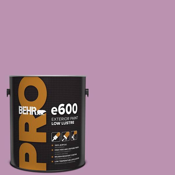 BEHR PRO 1 gal. #HDC-MD-10 Blooming Lilac Low Luster Exterior Paint ...