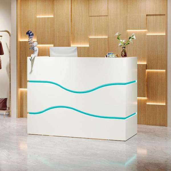 Small modern reception desk store