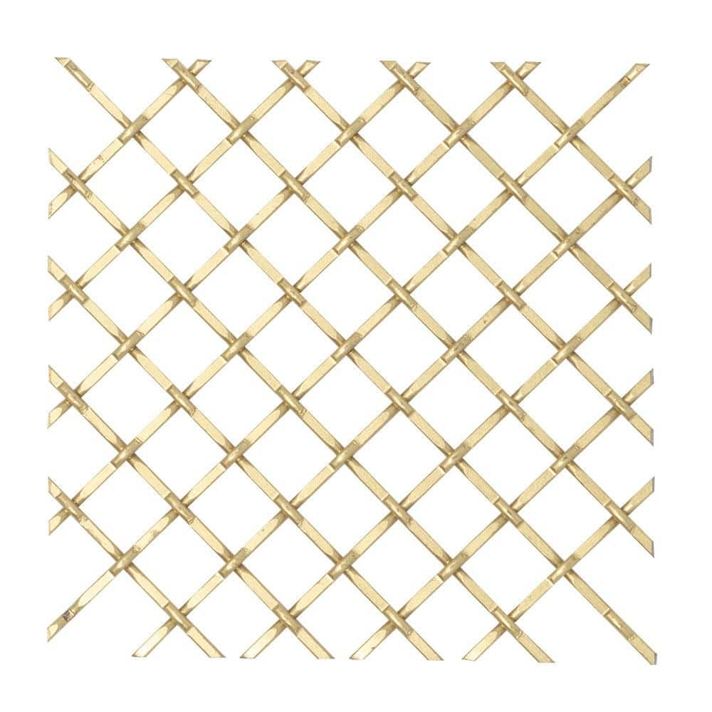 Outwater 24 in. x 18 in. Kent Design 1214 F Round Wire, Flat Crimp ...