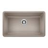 Blanco PRECIS Undermount Granite Composite 30 in. Single Bowl Kitchen ...