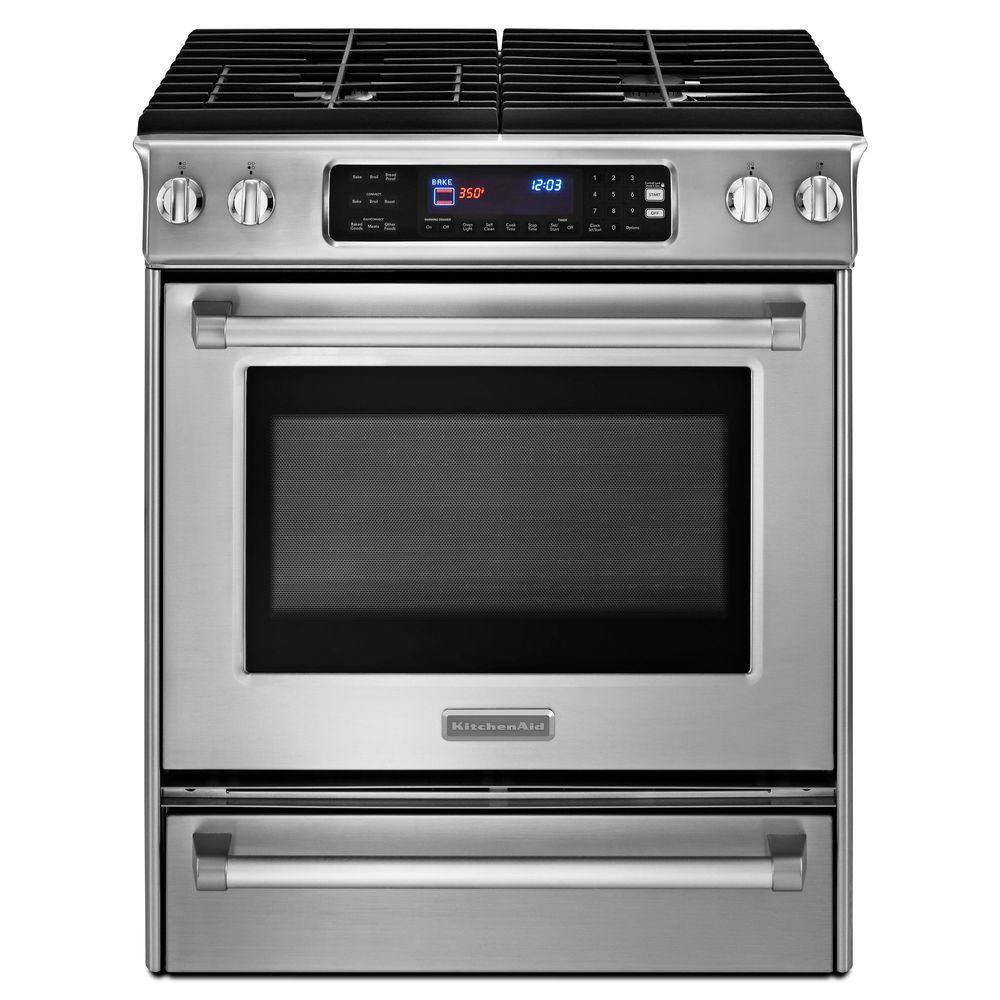 Reviews for KitchenAid Pro Line Series 4.1 cu. ft. Slide-In Gas Range ...