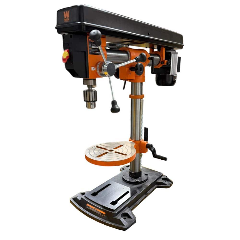 WEN 6.2 Amp 33 in. Cast-Iron Radial Arm Drill Press, Benchtop Design ...