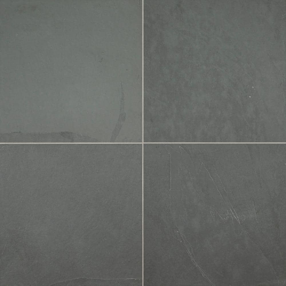 MSI Monvik Blue 24 in. x 24 in. Gauged Slate Stone Look Floor and Wall ...