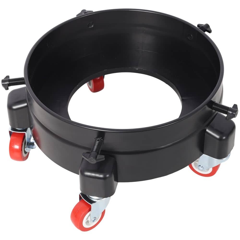 maocao hoom 11 1/4 in. Removable Rolling Bucket Dolly, 5 Roll Swivel ...