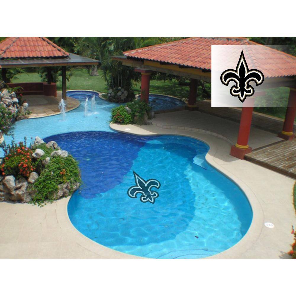 Applied Icon NFL New Orleans Saints 59 in. x 59 in. Large Pool Graphic ...