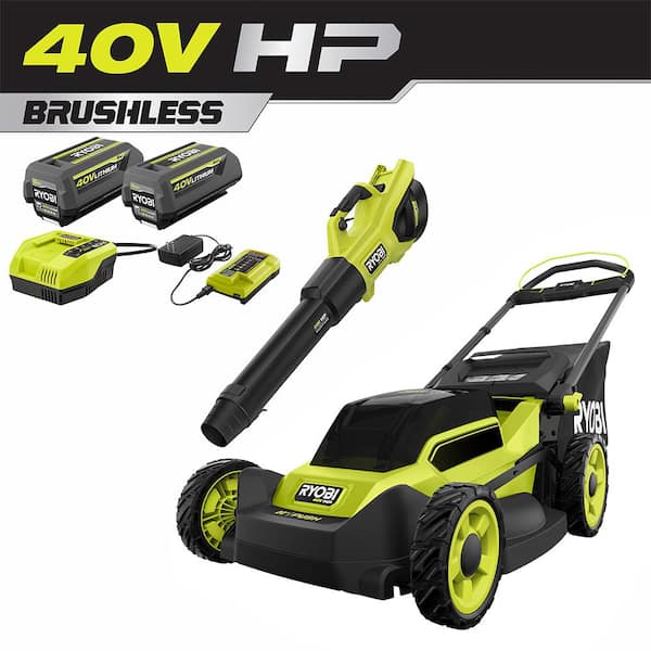 Reviews for RYOBI 40V HP Brushless 20 in. Cordless Battery Walk Behind ...