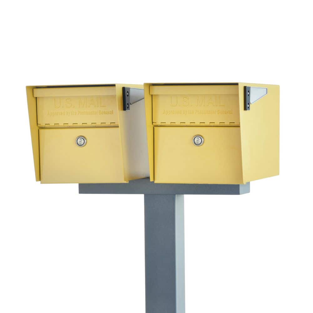 Mail Boss Mail Manager X2 Locking Mailbox Combo Kit w/ Granite In ...
