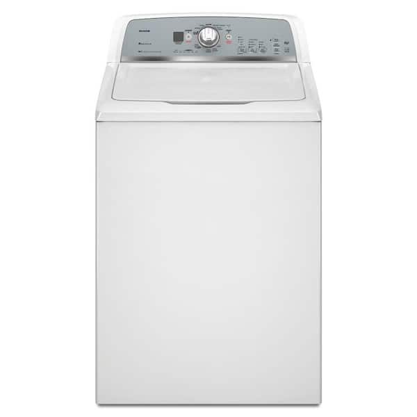 Maytag Bravos X 3.6 cu. ft. High-Efficiency Top Load Washer in White ...