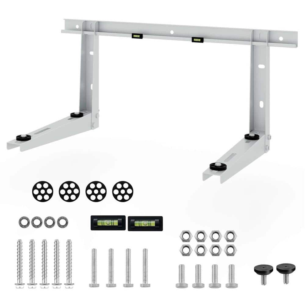 Costway 22 in. Heavy-Duty Mini Split Wall Mounting Bracket with ...