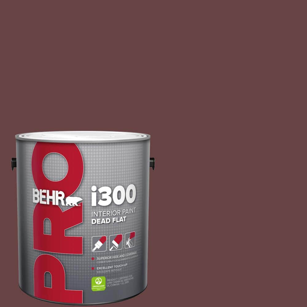 BEHR PRO 1 gal. #MQ1-14 Twinberry Dead Flat Interior Paint PR31301 ...