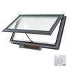 VELUX 44-1/4 x 26-7/8 in. Solar Powered Fresh Air Venting Deck-Mount Skylight with Laminated Low ...