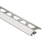 Schluter Vinpro-S Brushed Nickel Anodized Aluminum 5/32 in. x 8 ft. 2-1 ...