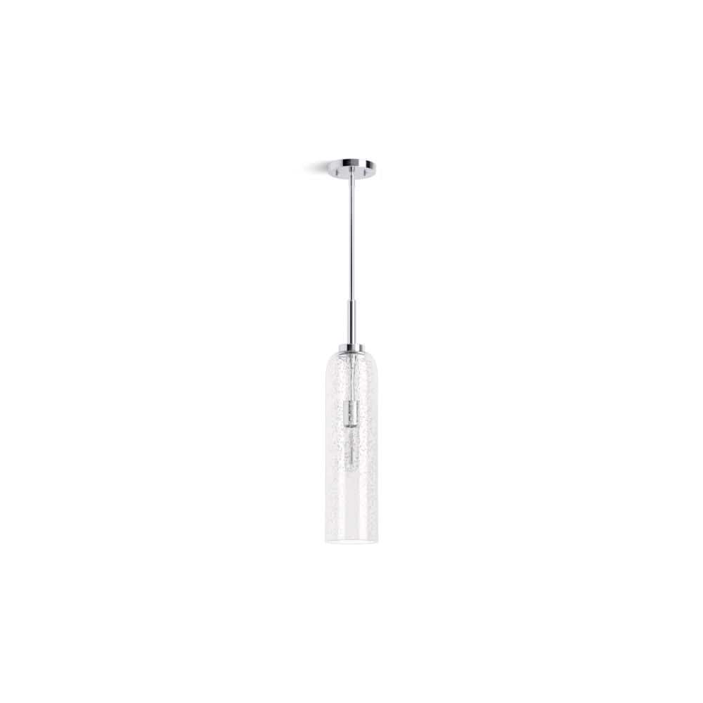 KOHLER Simplice 32.06 in. 1-Light Polished Chrome Non-Motion Sensing ...