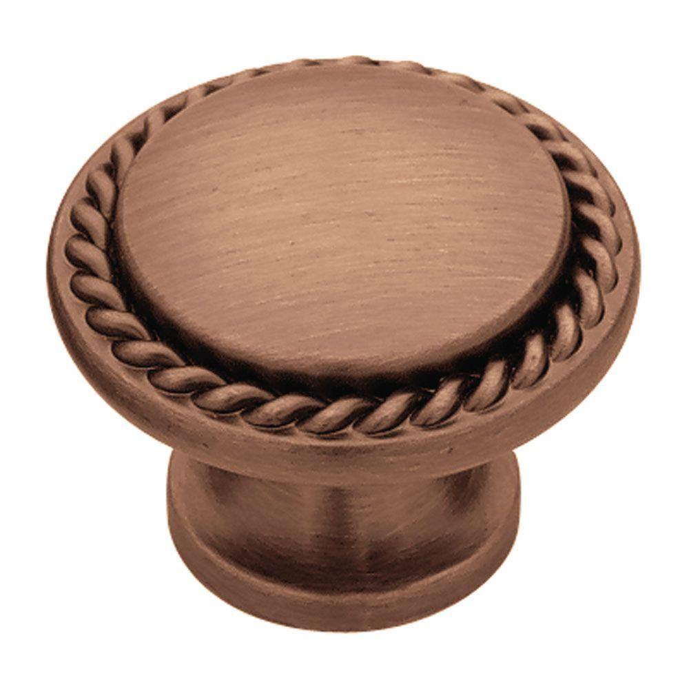 Liberty Rope Edge 1-1/8 in. (28mm) in. Red Antique Low Sheen Round ...