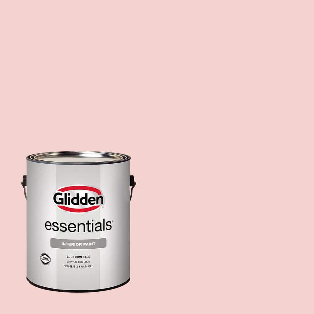 Glidden Essentials 1 gal. PPG1187-2 Adorbs Flat Interior Paint PPG1187 ...