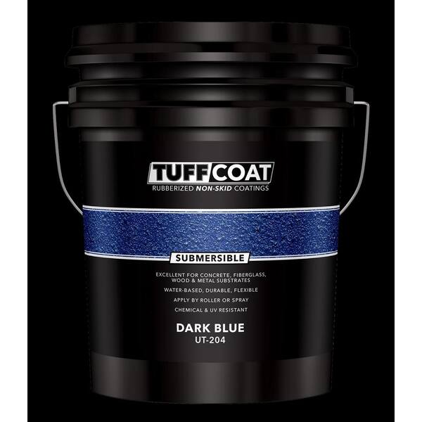 TUFF COAT UT-205 5-Gl Dark Blue Interior/Exterior, Concrete/Wood ...