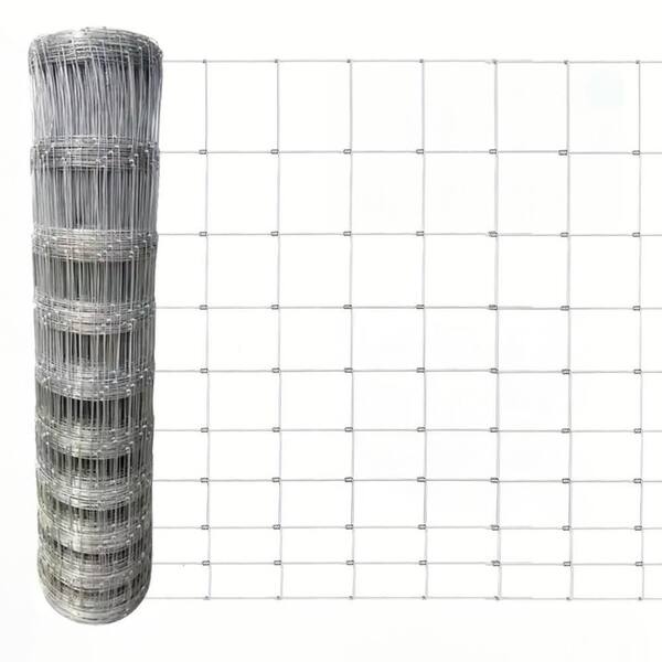 Silverpark 60 in. x 164 ft. 11-Gauge Reinforced Hot-Dip Galvanized Farm ...