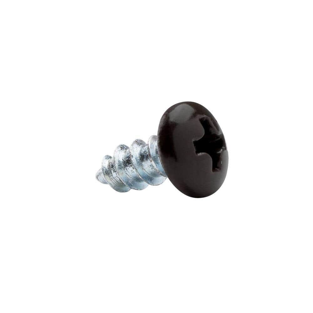 Amerimax Black Steel Gutter Sheet Metal Screws (20-Pack) 8535402520PK ...