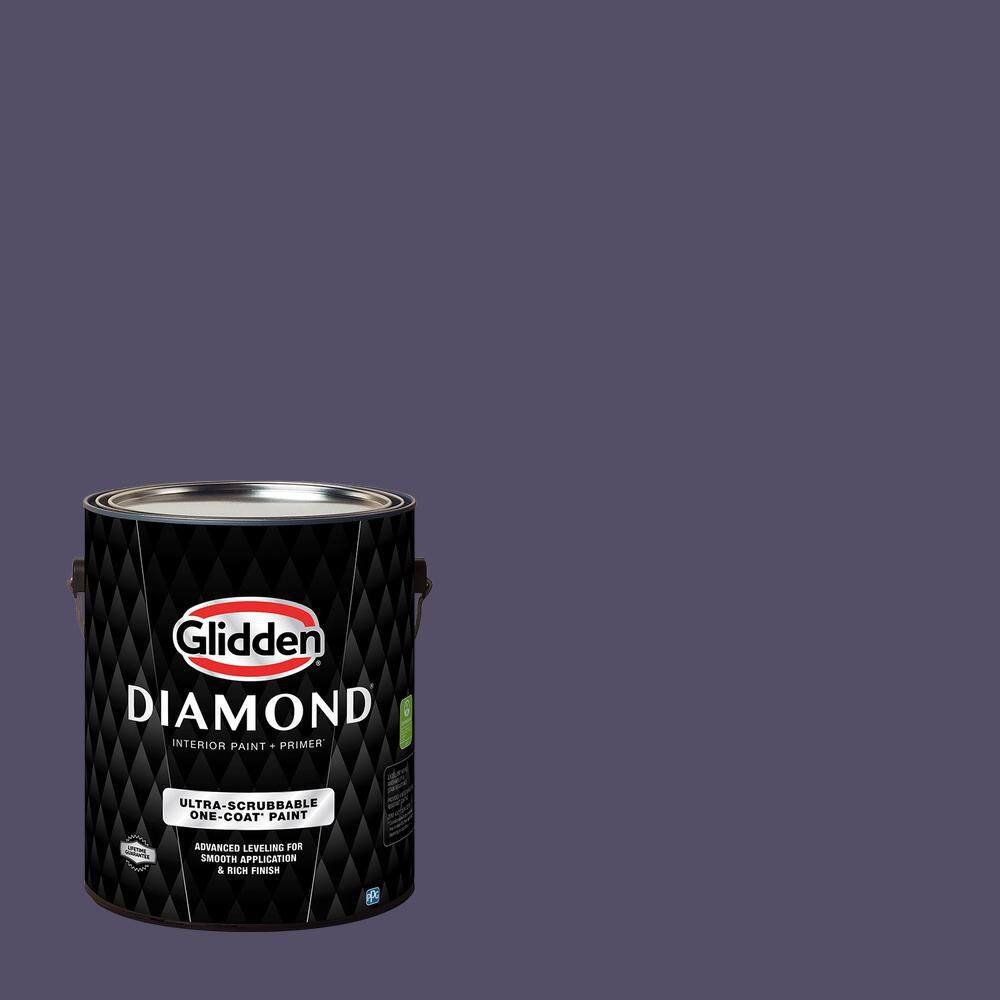 Glidden Diamond 1 gal. PPG1173-7 Magic Spell Ultra-Flat Interior Paint ...