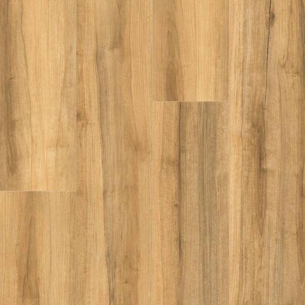 Lifeproof Sparta Mound Maple 22 MIL x 7.1 in. W x 48 in. L Click Lock ...