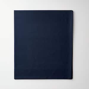 The Company Store Wide Stripe Yarn Dyed Navy 200-Thread Count Cotton ...
