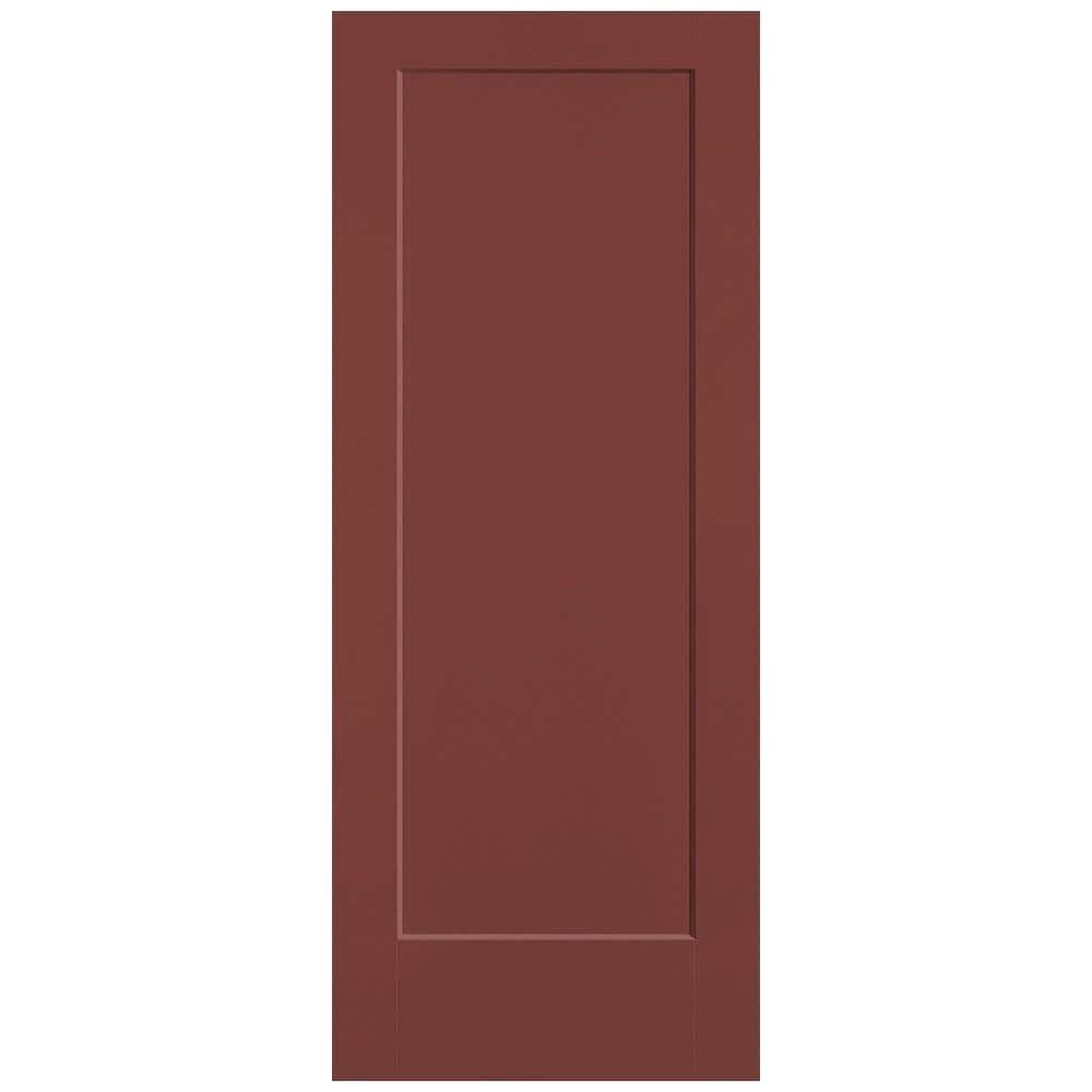 Masonite 32 in. x 80 in. 1-Panel Lincoln Park Single Bore Hollow Core ...