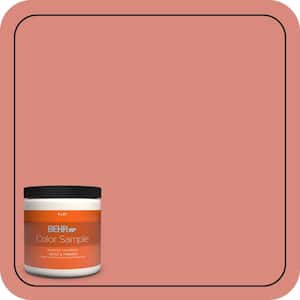 BEHR DYNASTY 8 oz. #M170-5 Indian Sunset Semi-Gloss Enamel Stain ...