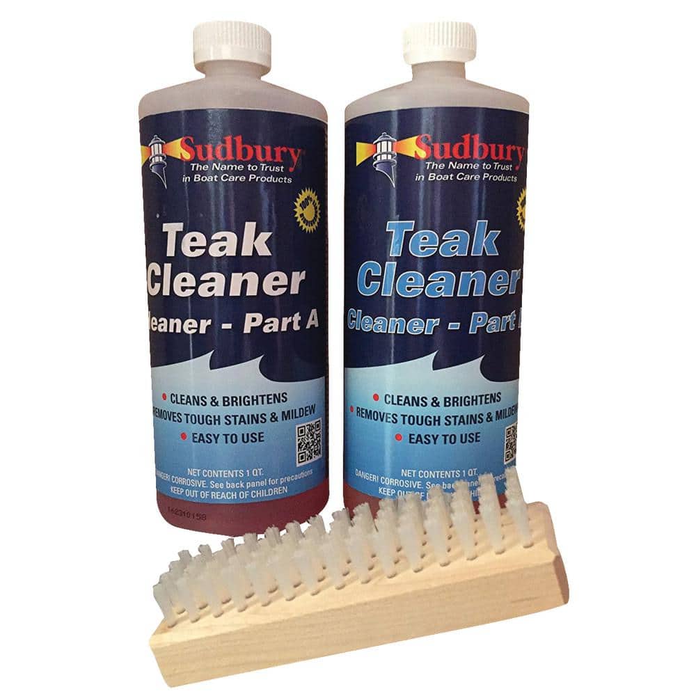 SUDBURY Teak Cleaner - Part A, 32 oz. 861Q - The Home Depot