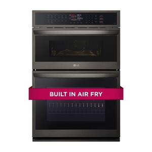 LG 9.4 cu. ft. Smart Double Wall Oven with Fan Convection, Air Fry in ...