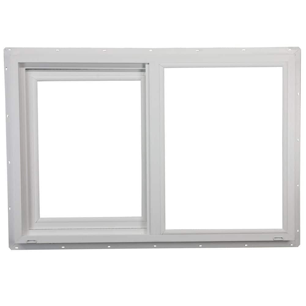 Ply Gem 35.5 in. x 11.5 in. Select Series HP PS Obscure Glass Slider ...