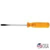 Klein Tools 3/8 in. Keystone-Tip Flat Head Screwdriver with 12 in. Square Shank BD412 - The Home ...