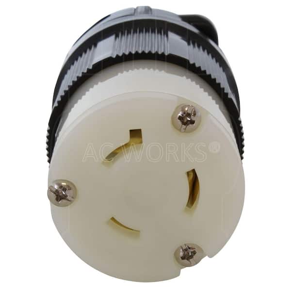 AC WORKS NEMA SS2-50R 50 Amp 125/250-Volt 4-Prong Locking, 46% OFF