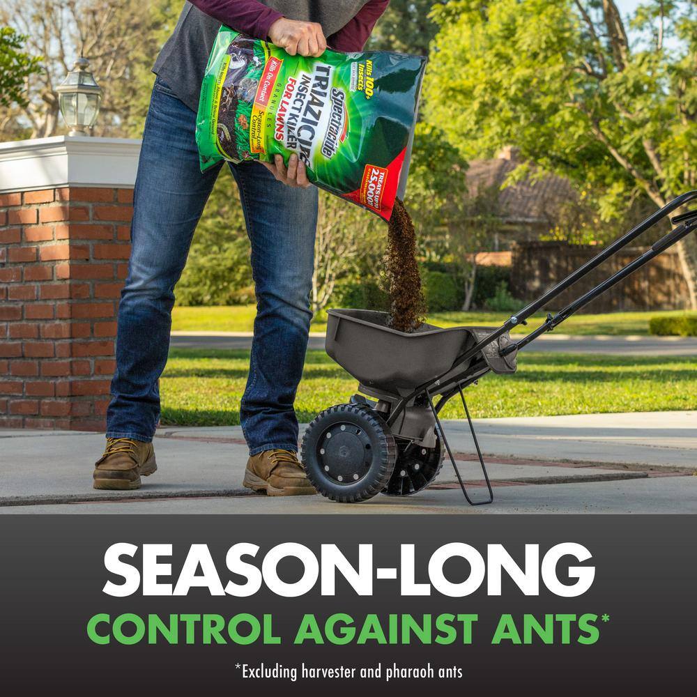 Spectracide 10 lb. Triazicide Lawn Insect Killer Granules, Kills Lawn ...