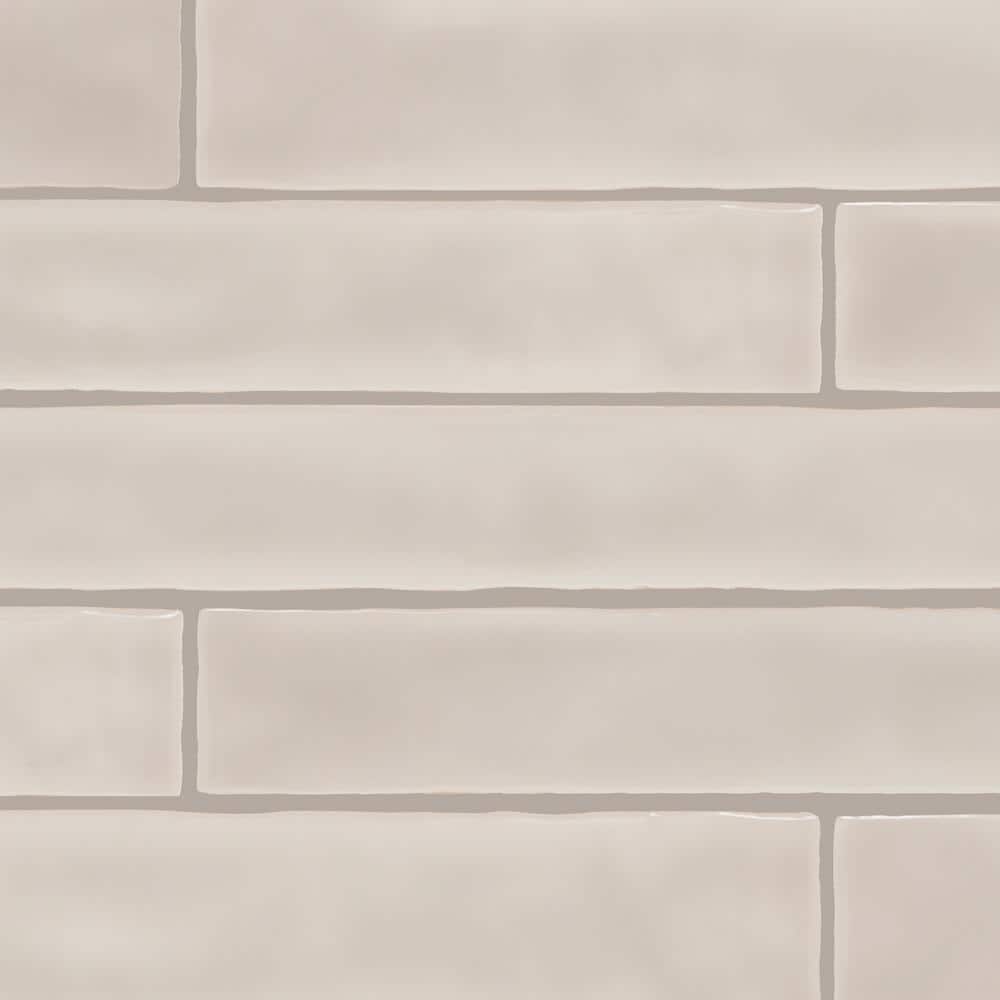 Marazzi Artistic Reflections Mist 2 in. x 20 in. Glazed Ceramic ...