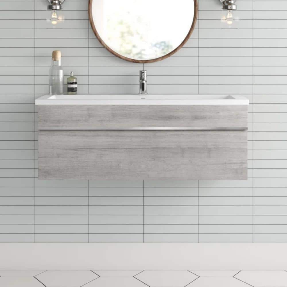 Cutler Kitchen and Bath Trough 42 in. W x 16 in. D x 15 in. H Single ...