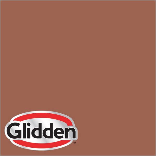 Glidden Premium 1 gal. #HDGO12D Classic Brick Red Satin Interior Paint ...