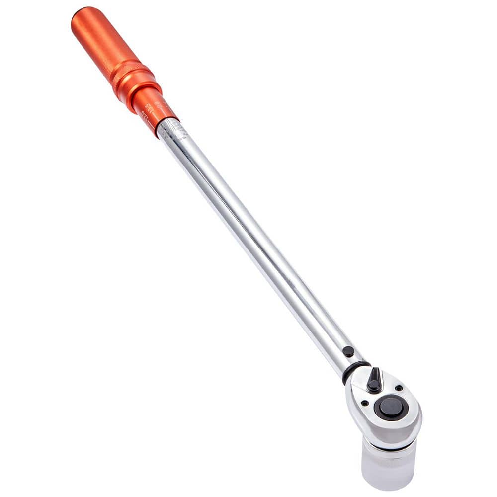 SKYSHALO Torque Wrench, 1/2in. Drive Click Torque Wrench 20-250ft.lb/34 ...