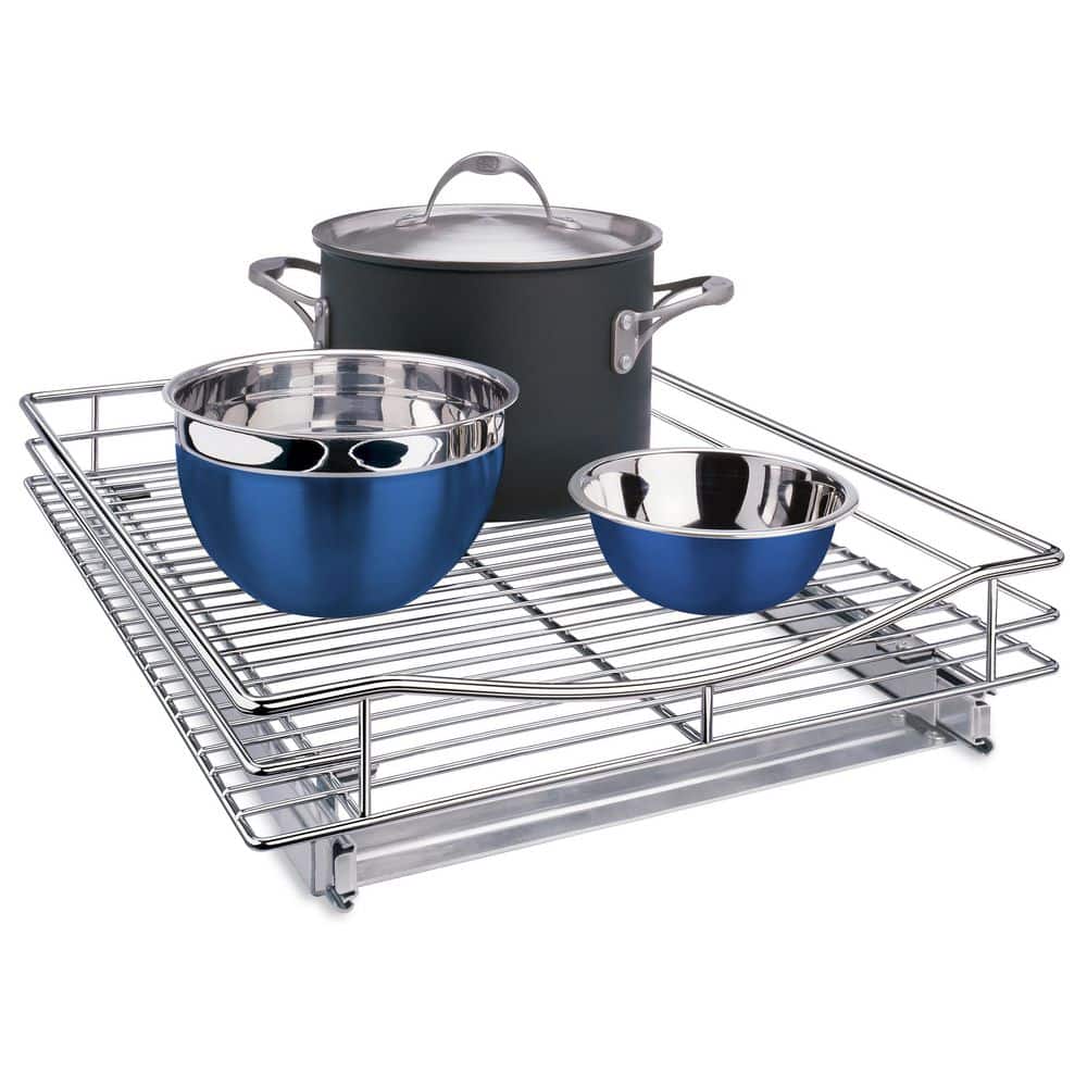 LYNK PROFESSIONAL Slide Out Cabinet Organizer - Pull Out Under Cabinet ...