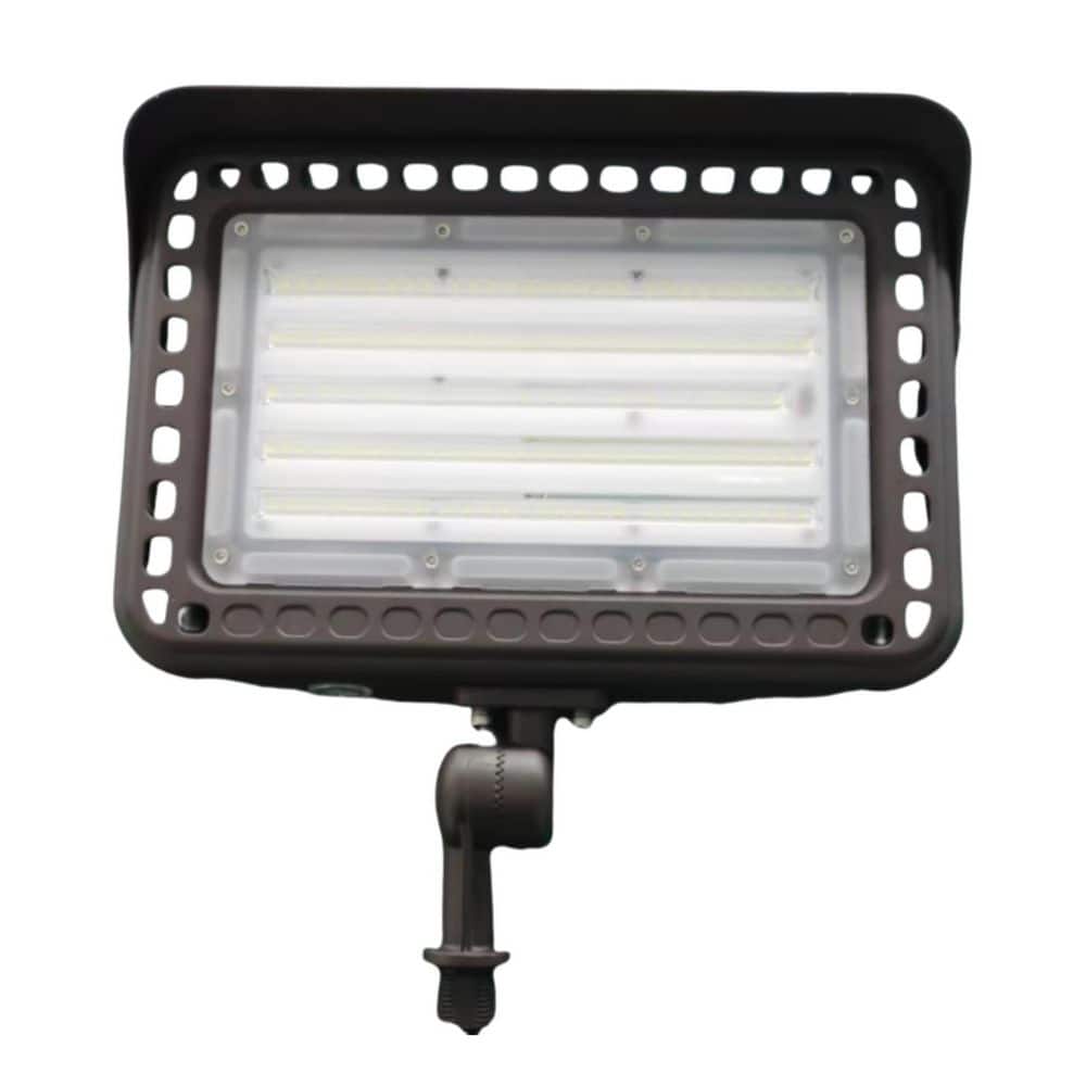 WYZM 600Watt Equivalent 18000 Lumen 120° Bronze Dusk to Dawn Integrated ...