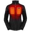 ACTIONHEAT Women's Small Black Softshell 5-Volt Heated Jacket AH-JKT-5V ...