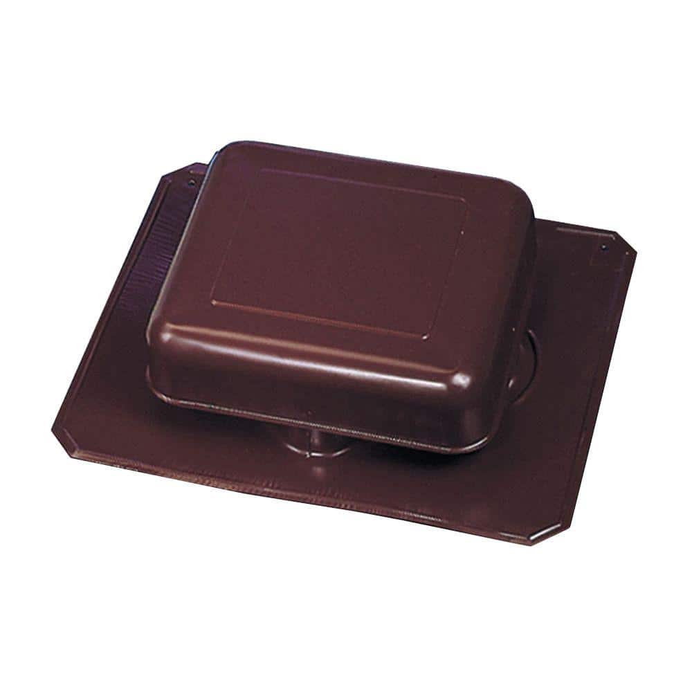 Master Flow 50 sq. in. NFA Aluminum Square-Top Roof Static Vent in ...